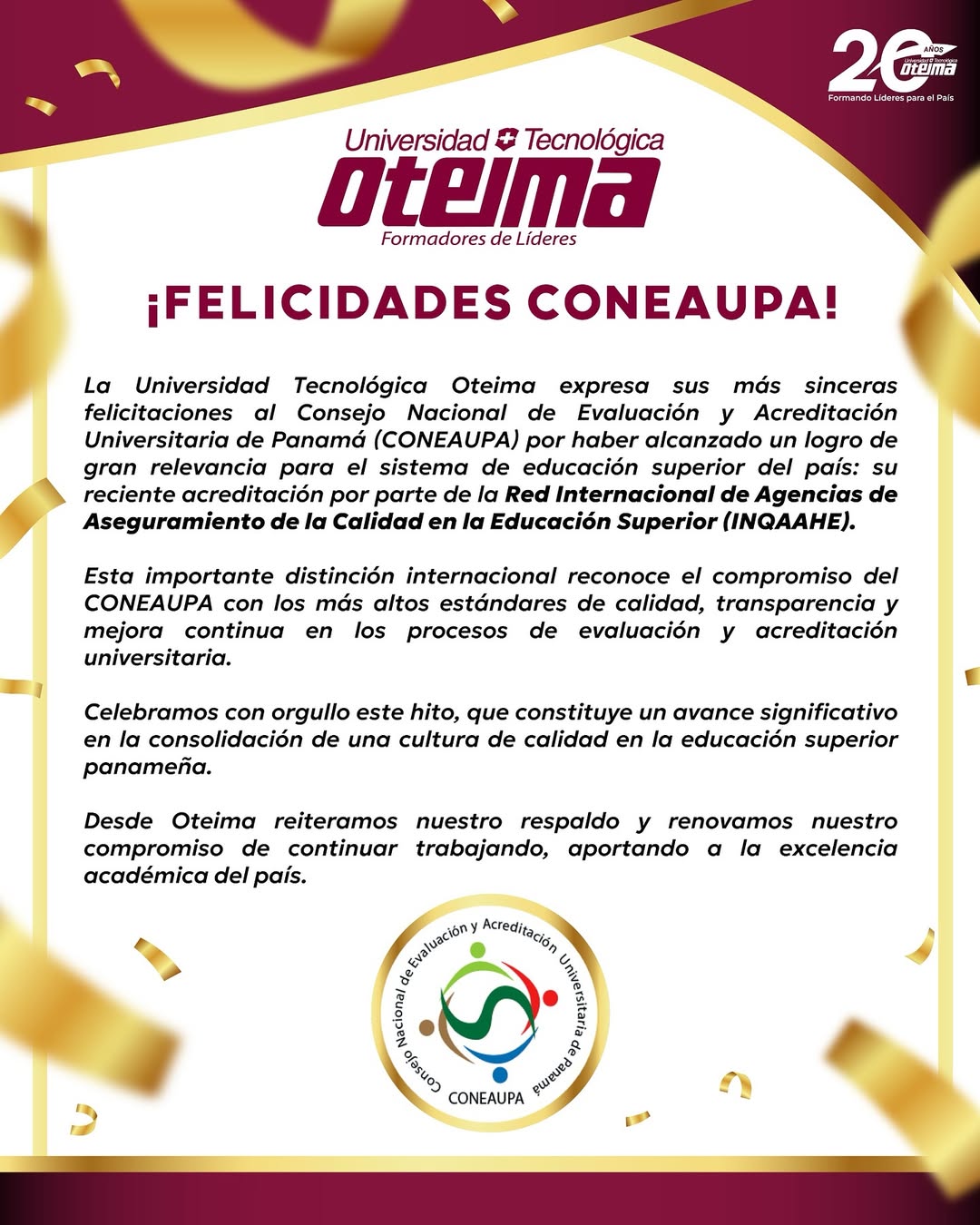 OTEIMA - Universidad Tecnológica OTEIMA